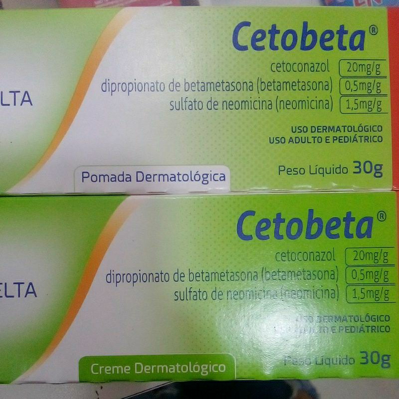 Cetobeta creme ou pomada 30g Delta | Shopee Brasil