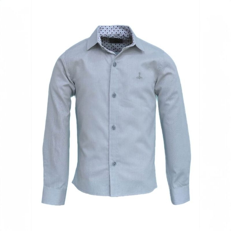 Camisa Social Infantil e Juvenil Alfa Top | Shopee Brasil