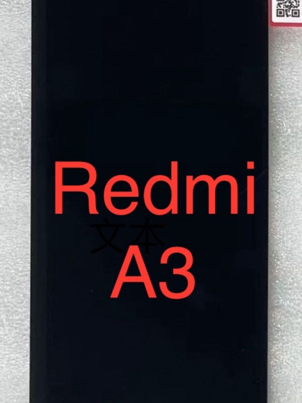 Tela Frontal Display LCD Touch compatível Redmi A3 original sem aro ...