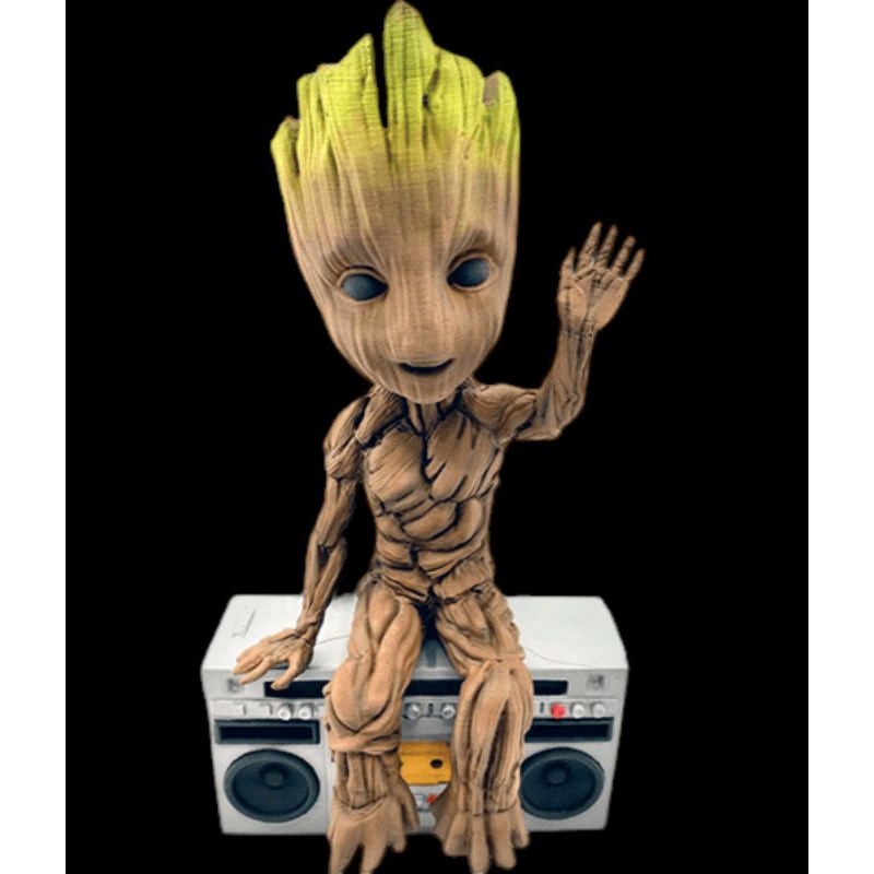 Boneco Baby Groot Music | Shopee Brasil
