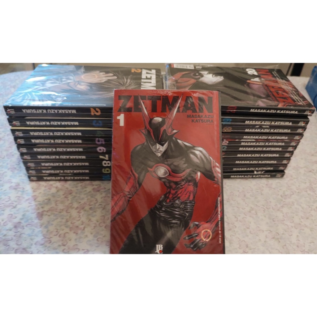 Mangá Zetman (01 ao 20 Completo) | Shopee Brasil