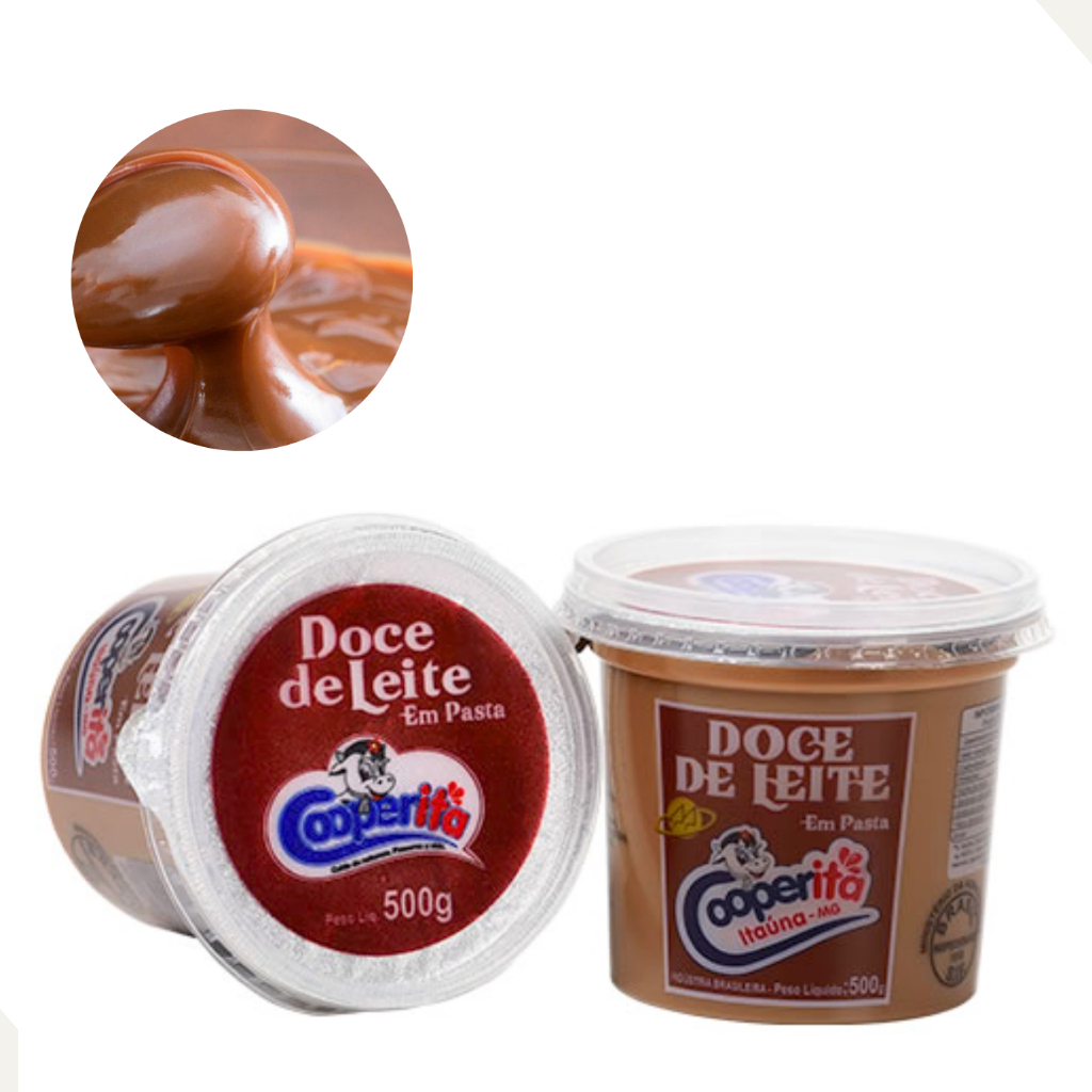 Kit com 3 Doces de Leite tradicional cremoso 500g cooperita doce de ...
