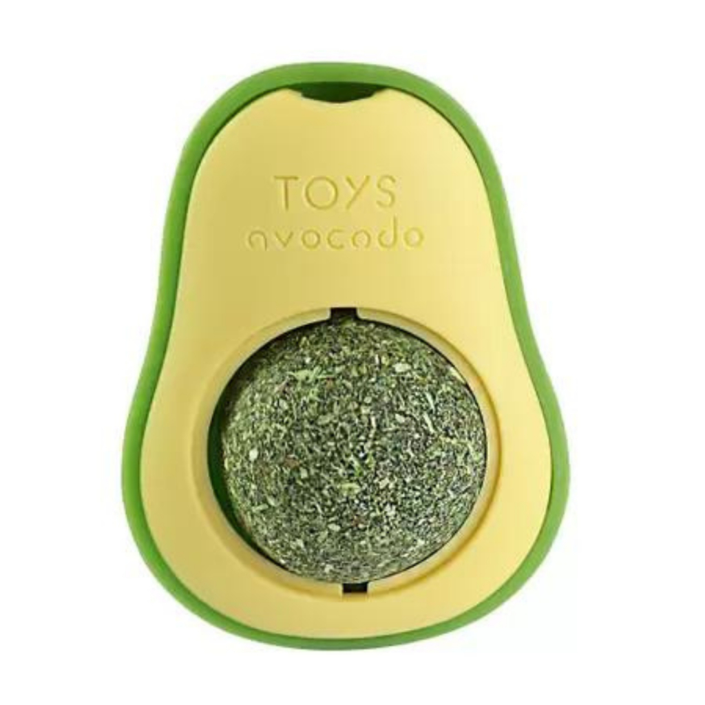 Brinquedo Avocado Abacate Catnip para Gatos com Dupla face | Shopee Brasil