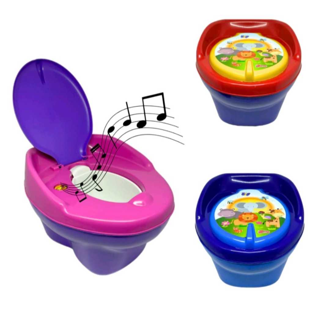 Troninho Pinico 2 em 1 Para Desfralde Infantil Musical Bebê | Shopee Brasil