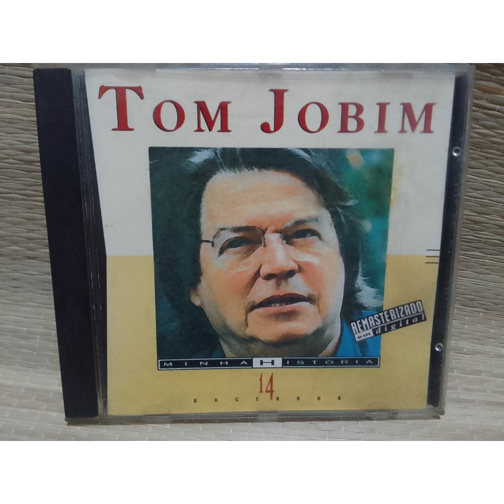 CD Tom Jobim - Coleção Minha História | Shopee Brasil