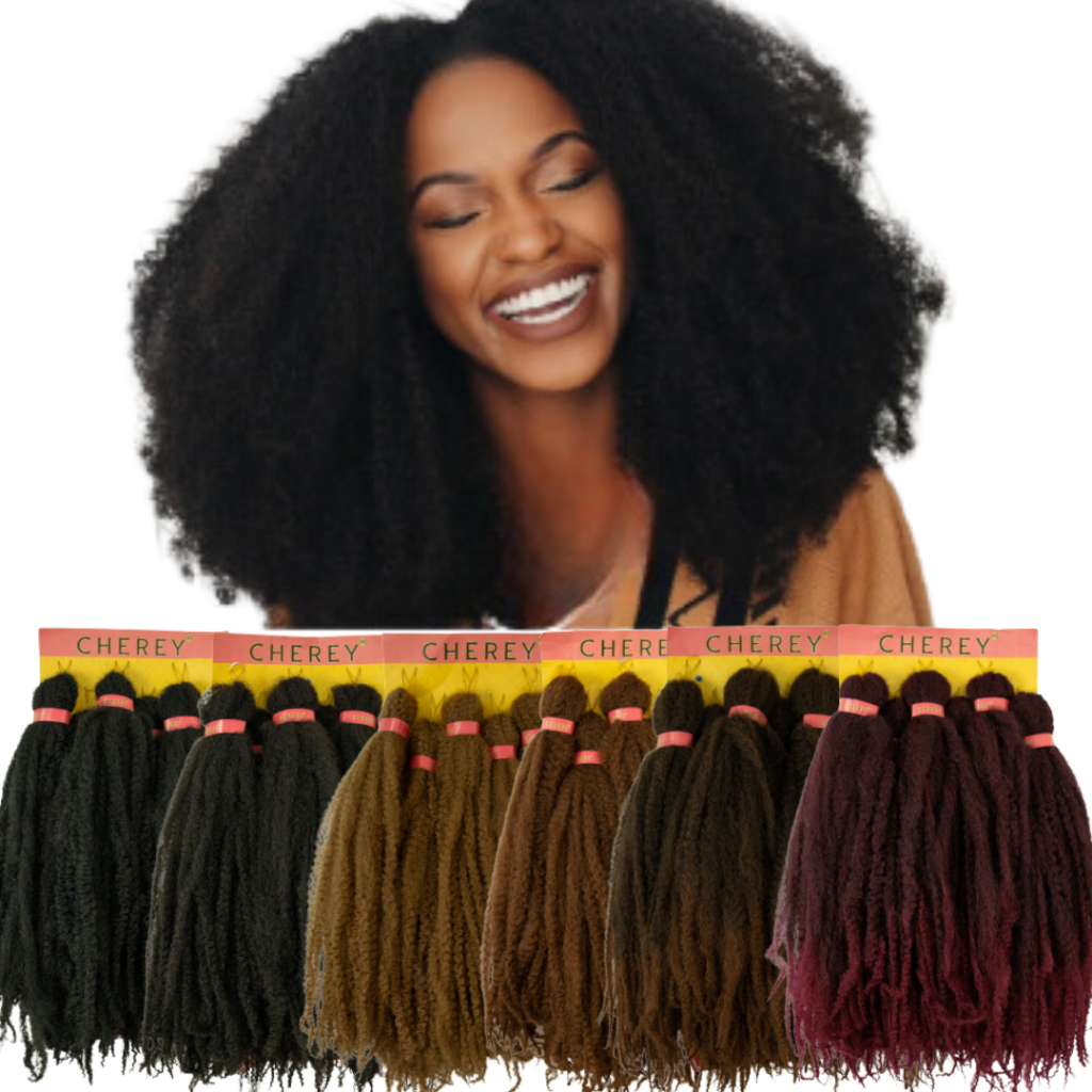 Cabelo Marley Afro Twist Pacotão Cherey Crochet Braids 400g | Shopee Brasil