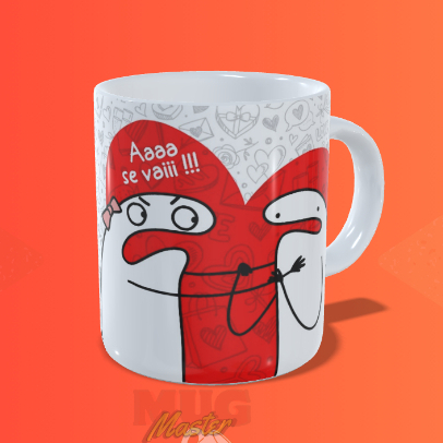 Caneca Flork para Casal "Vai comemorar sim" - Dia dos Namorados | Shopee Brasil