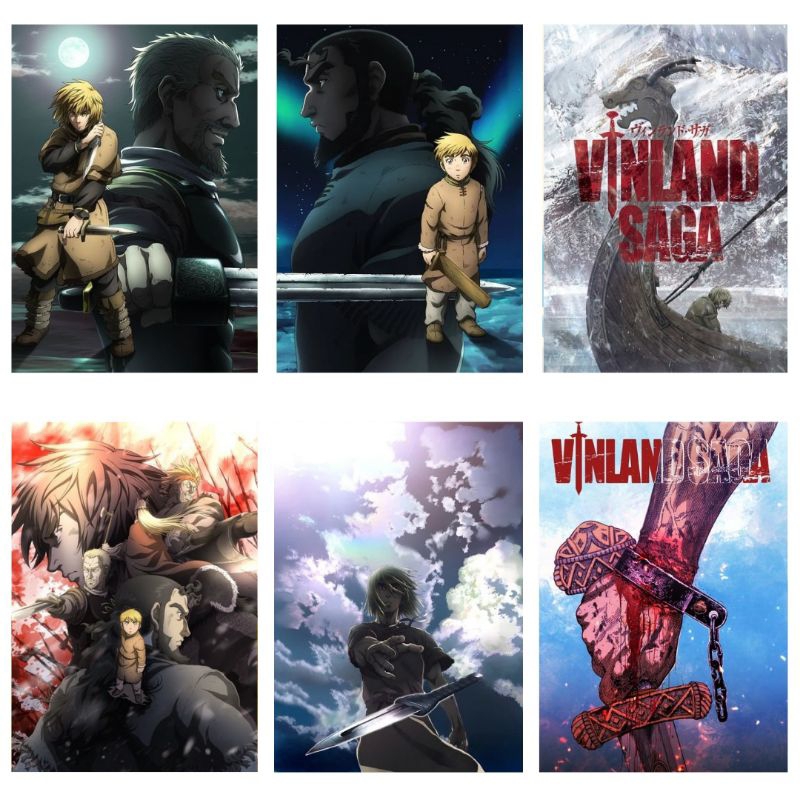 Vinland Saga - Placa Decorativa em MDF 20x29cm | Shopee Brasil