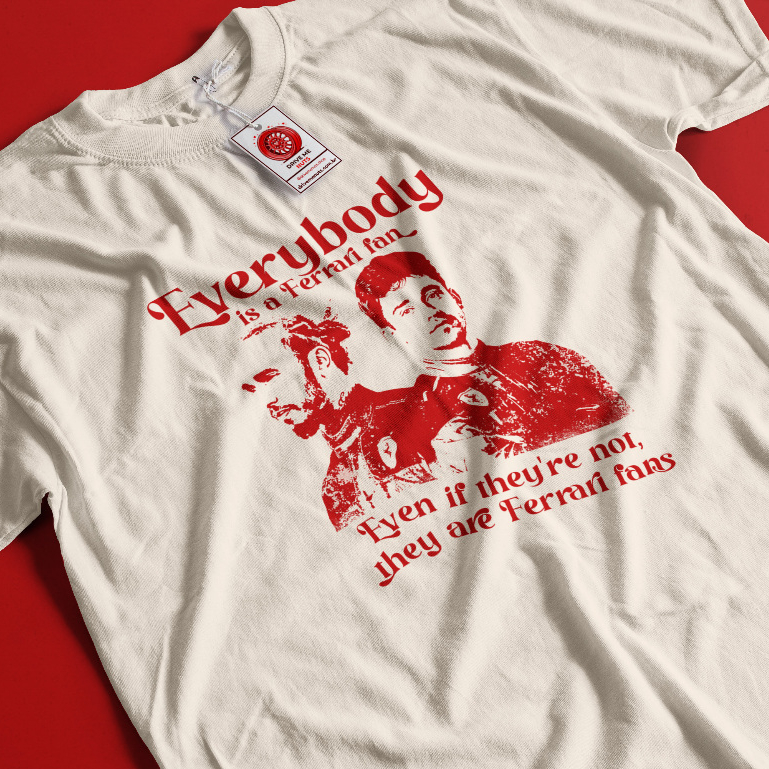 Camiseta Ferrari 'Everybody is a Ferrari Fan' Oversized Plus Size ...