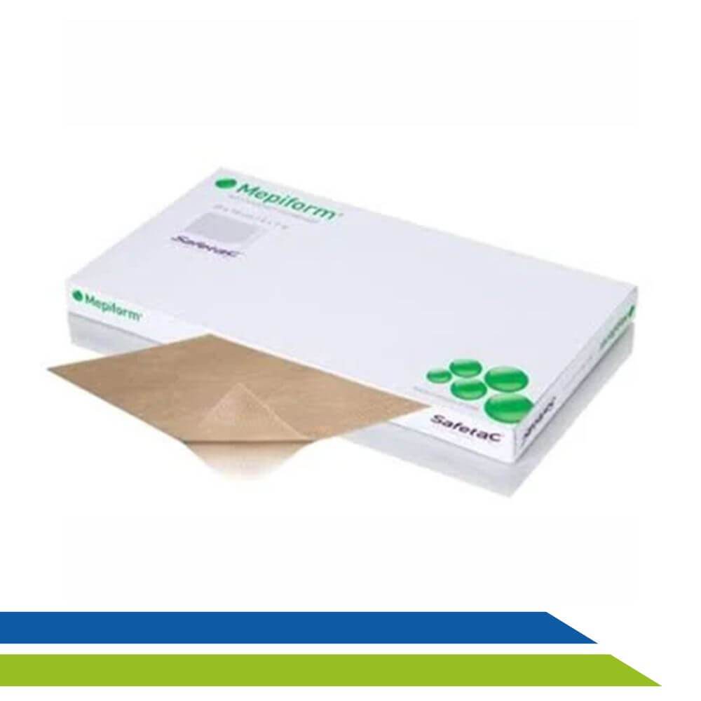 Curativo MEPIFORM 10X18cm Lâmina em Gel de Silicone para Cicatriz e ...