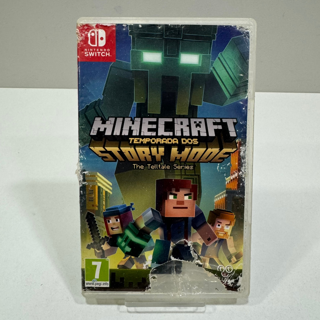 Minecraft Story Mode Nintendo Switch Bom Estado EUR | Shopee Brasil
