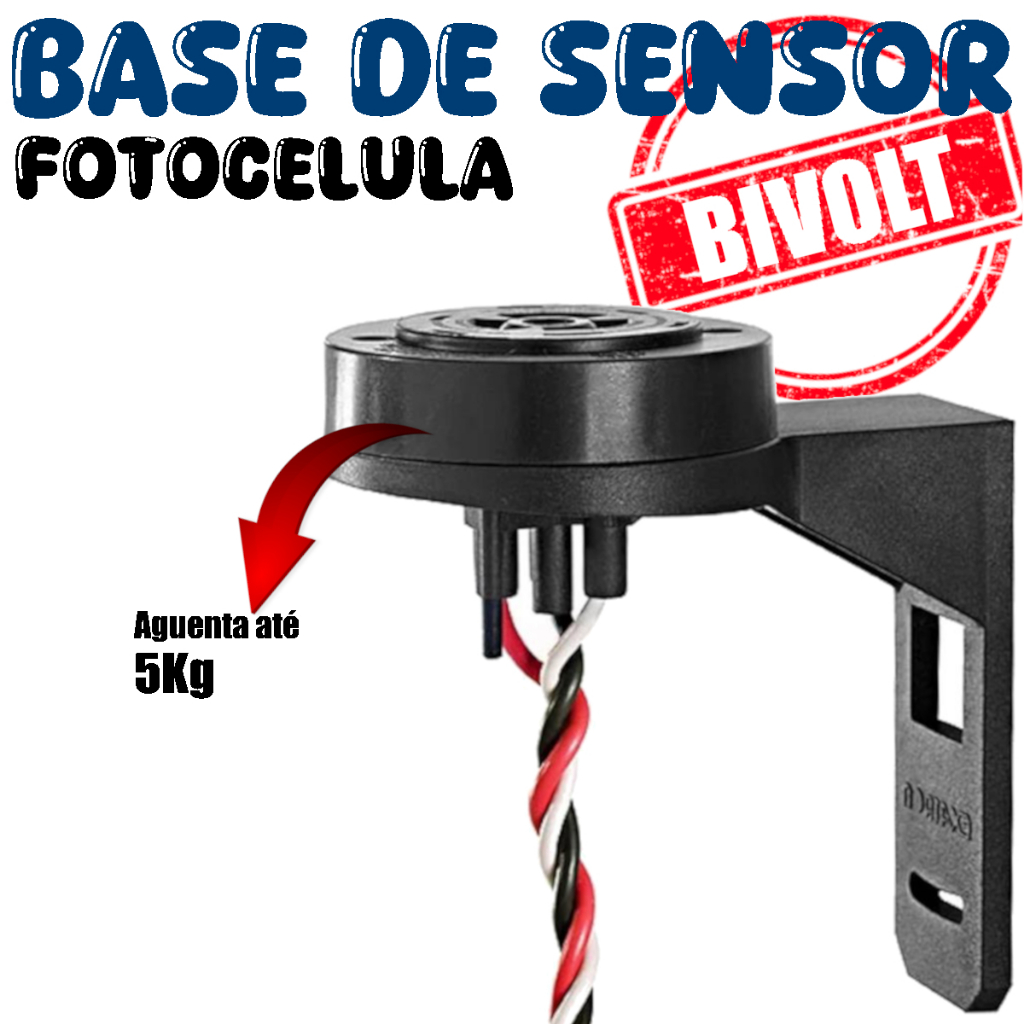 Base para Sensor Fotocelula base de rele fotocelula base de sensor ...