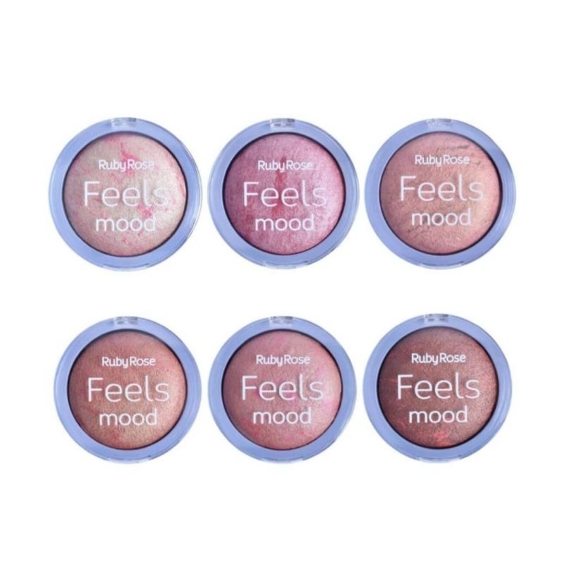 Blush Marble Ruby Rose Marmorizado Feels Mood | Shopee Brasil