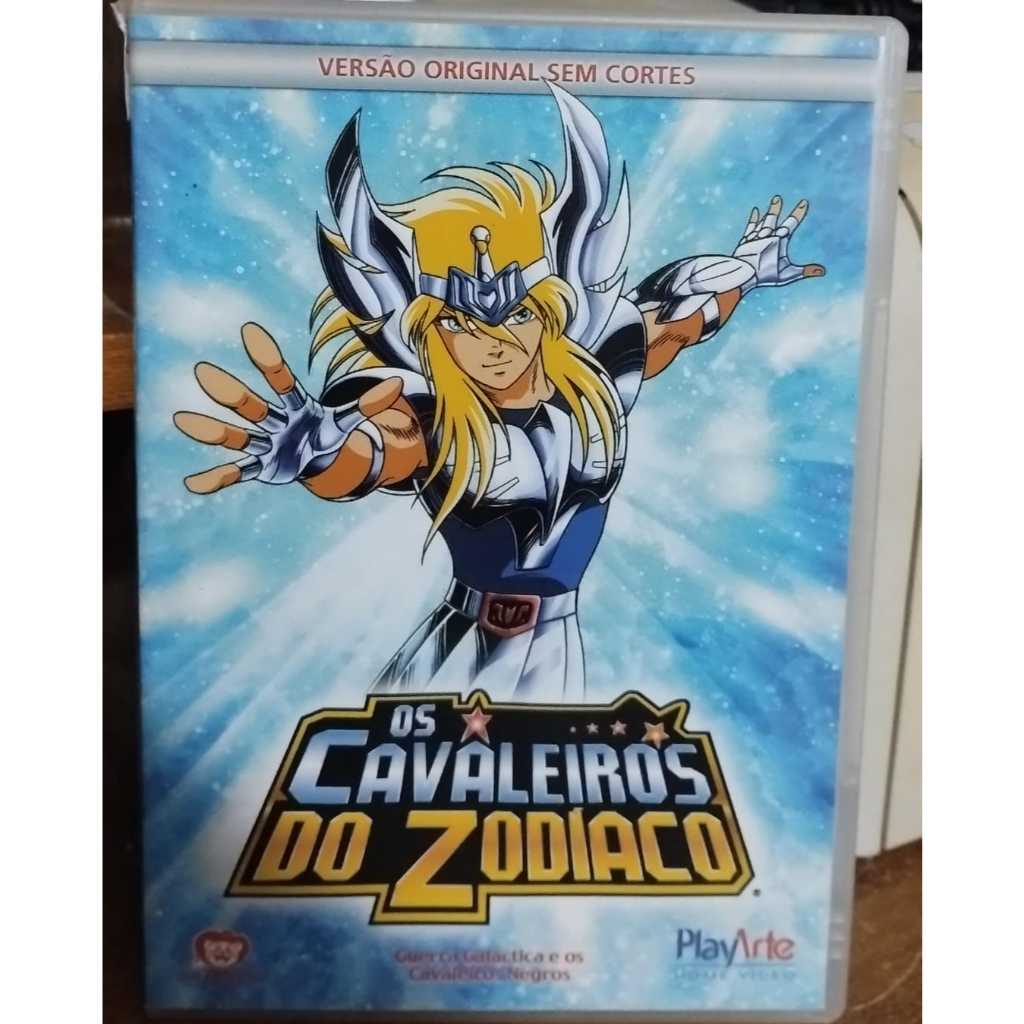 DVD os cavaleiros do zodiaco 5459 | Shopee Brasil