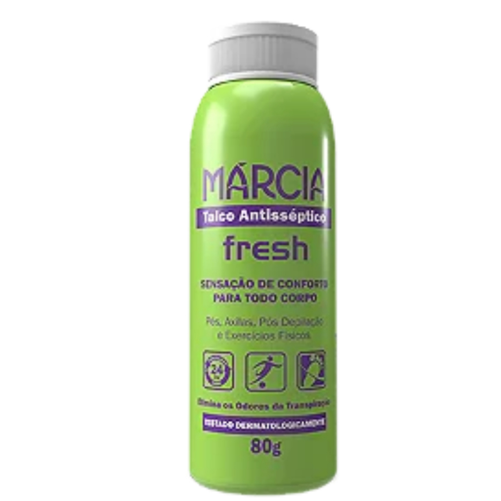 KIT 3 TALCO MARCIA 80G (TIPOS A ESCOLER) | Shopee Brasil