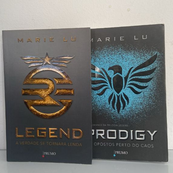 Livros de Marie Lu Legend e prodigy livro de capa comum | Shopee Brasil