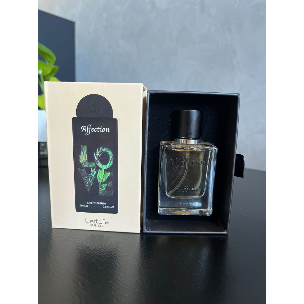 Affection LOVE Lattafa Perfume de 20 ml Miniatura | Shopee Brasil