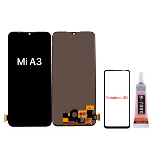 Display Lcd Tela Touch Frontal Xiaomi A3 Mi A3 m1906f9sh Preto Incell/original A Pronta Entraga ...