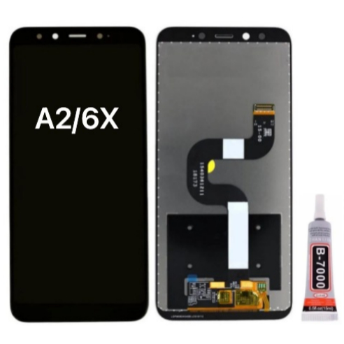 Tela Frontal Display Touch Lcd Xiaomi Mi A2 6X Compatível Mi 6x M1804D2SG M1804D2SI Original ...