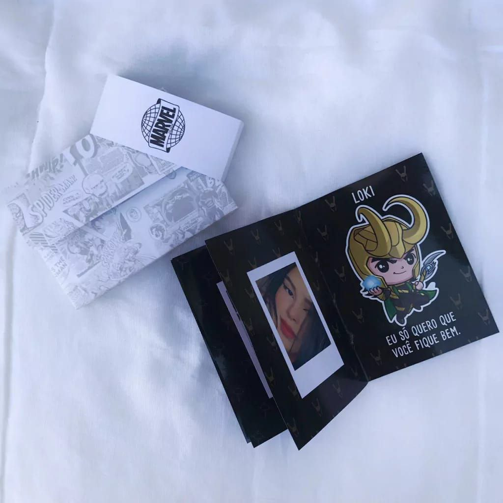 Mini Álbum de fotos Tema: MARVEL | Shopee Brasil