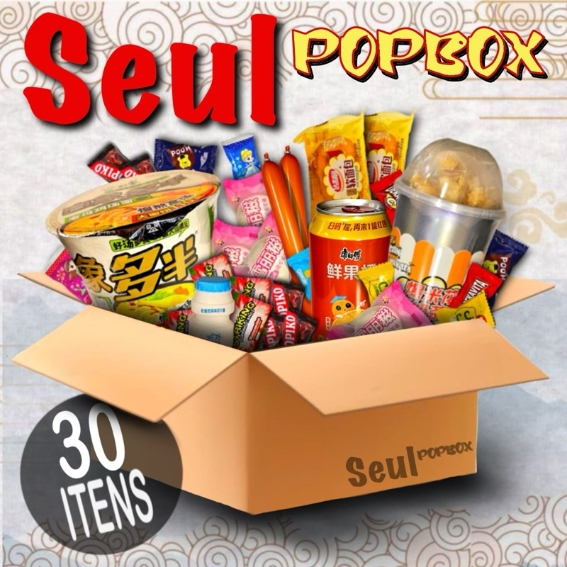 Seul Pop box delícias orientais dorama k-pop EDIÇÃO LIMITADA | Shopee ...