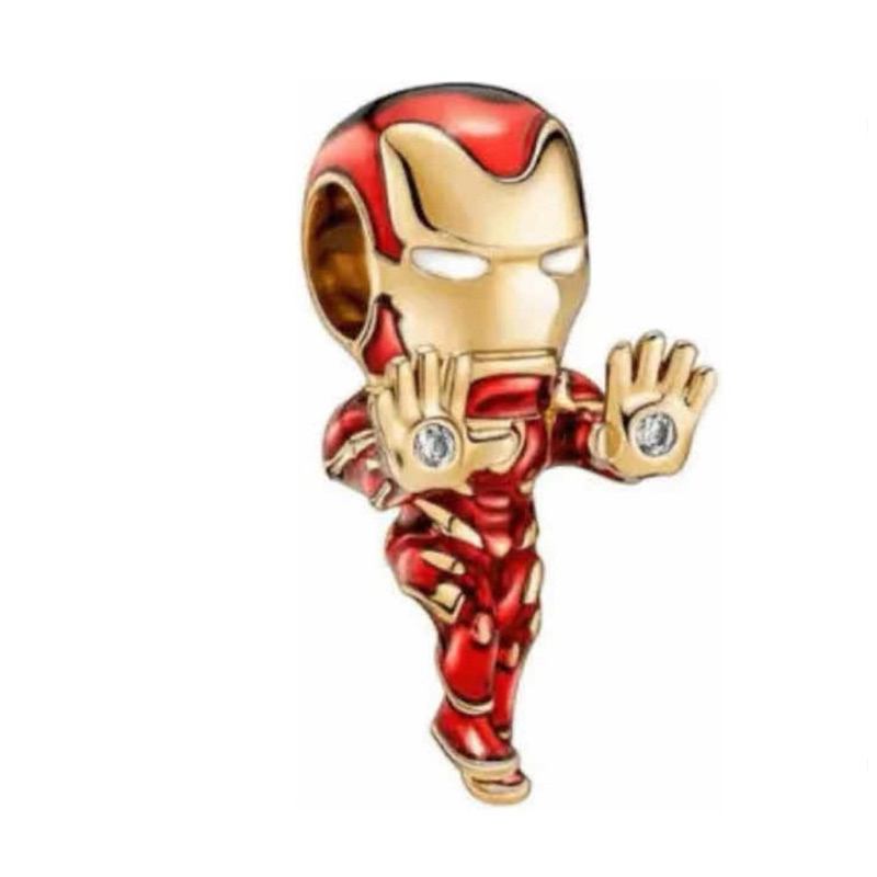 Berloque Homem De Ferro Vingadores Marvel Prata 925 | Shopee Brasil