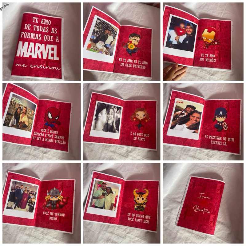 Álbum Figurinhas - Marvel | Shopee Brasil
