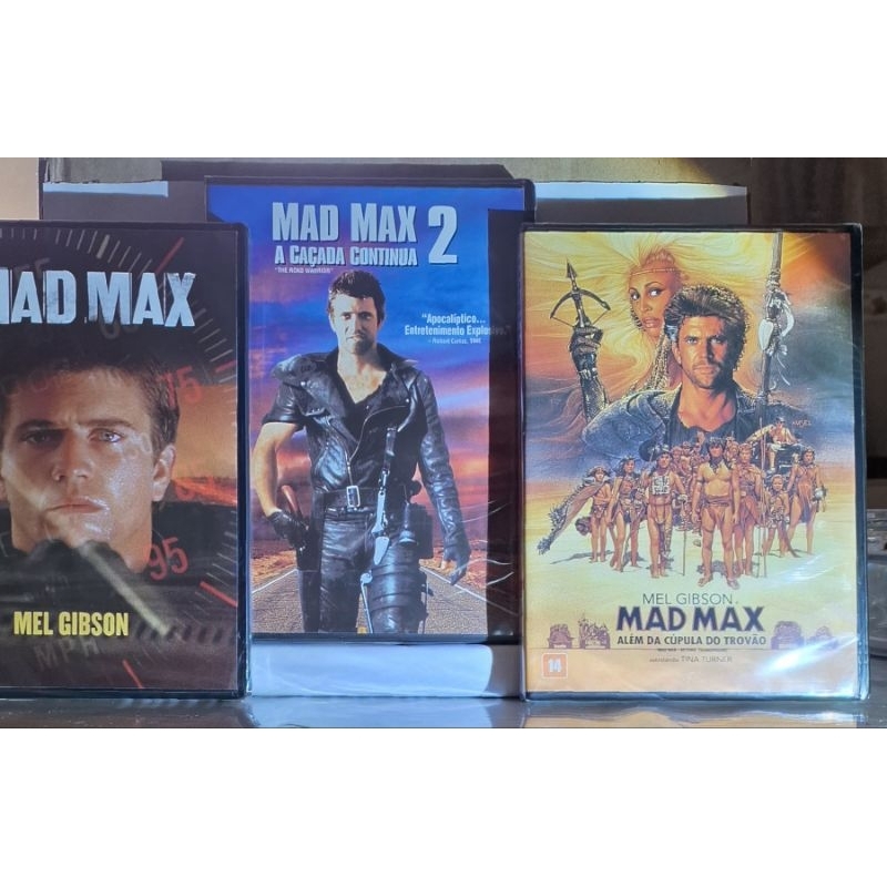 DVD - Trilogia Mad Max - Mad Max, Mad Max 2, Mad Max Além da Cúpula da ...
