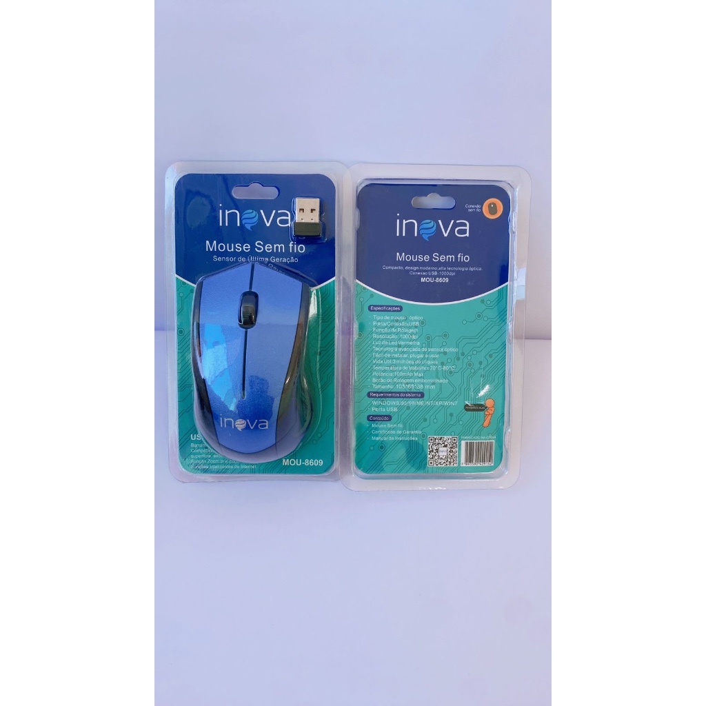Mouse sem fio inova | Shopee Brasil