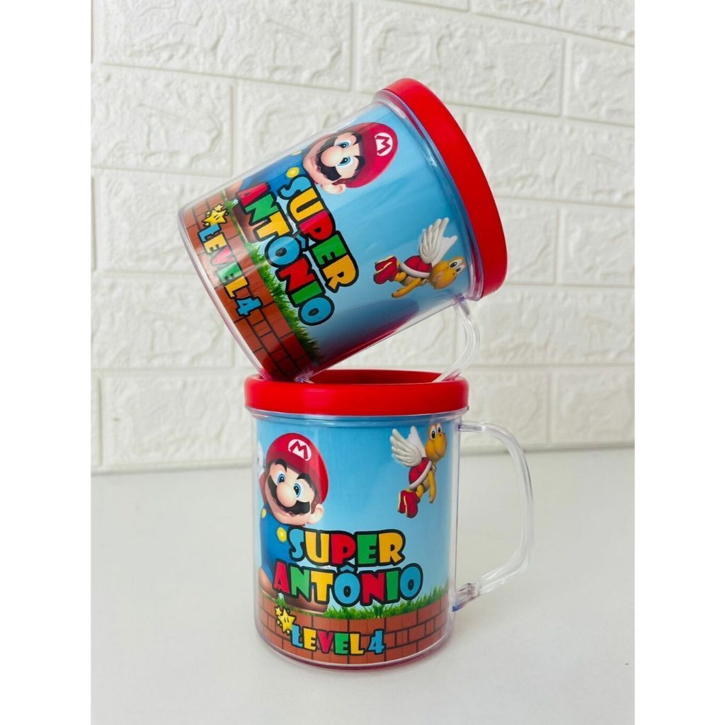 Kit Caneca personalizada rosqueável com foto | Shopee Brasil