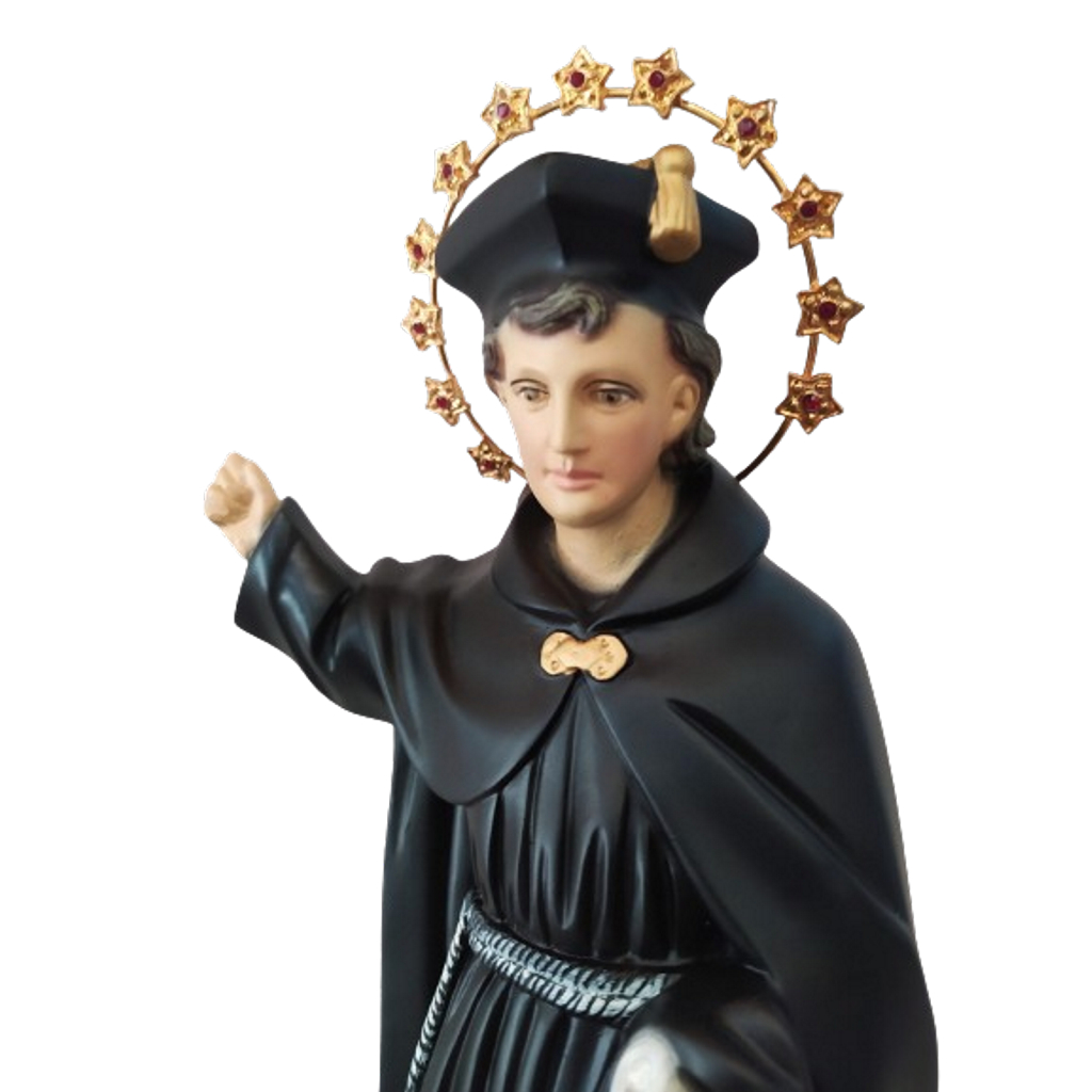 Imagem Santo Ivo 33 Cm Patrono Advogados Padroeiro Pedras | Shopee Brasil