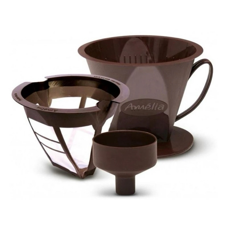 Conjunto Para Café ( Porta Filtro/ Filtro Permanente/ Adaptador ...