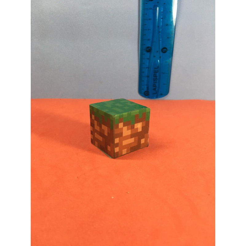Minecraft Bloco De Grama Item De Colecionador o | Shopee Brasil