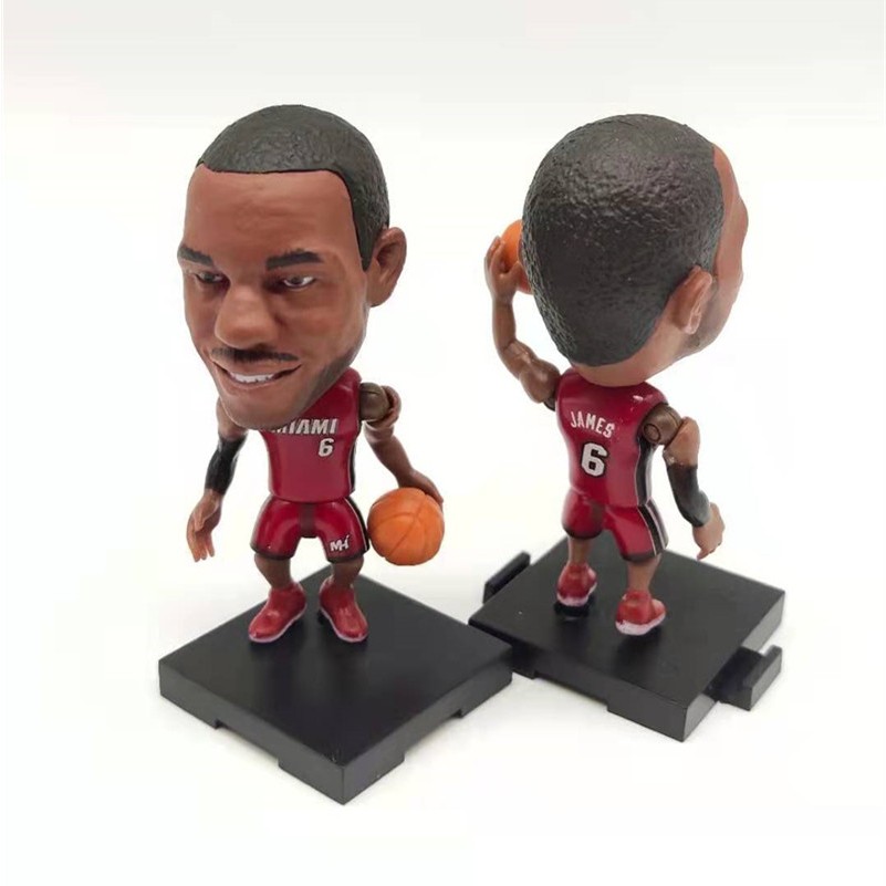Miniatura LeBron James Miami Heat Minicraque Soccerwe Kodoto Action ...