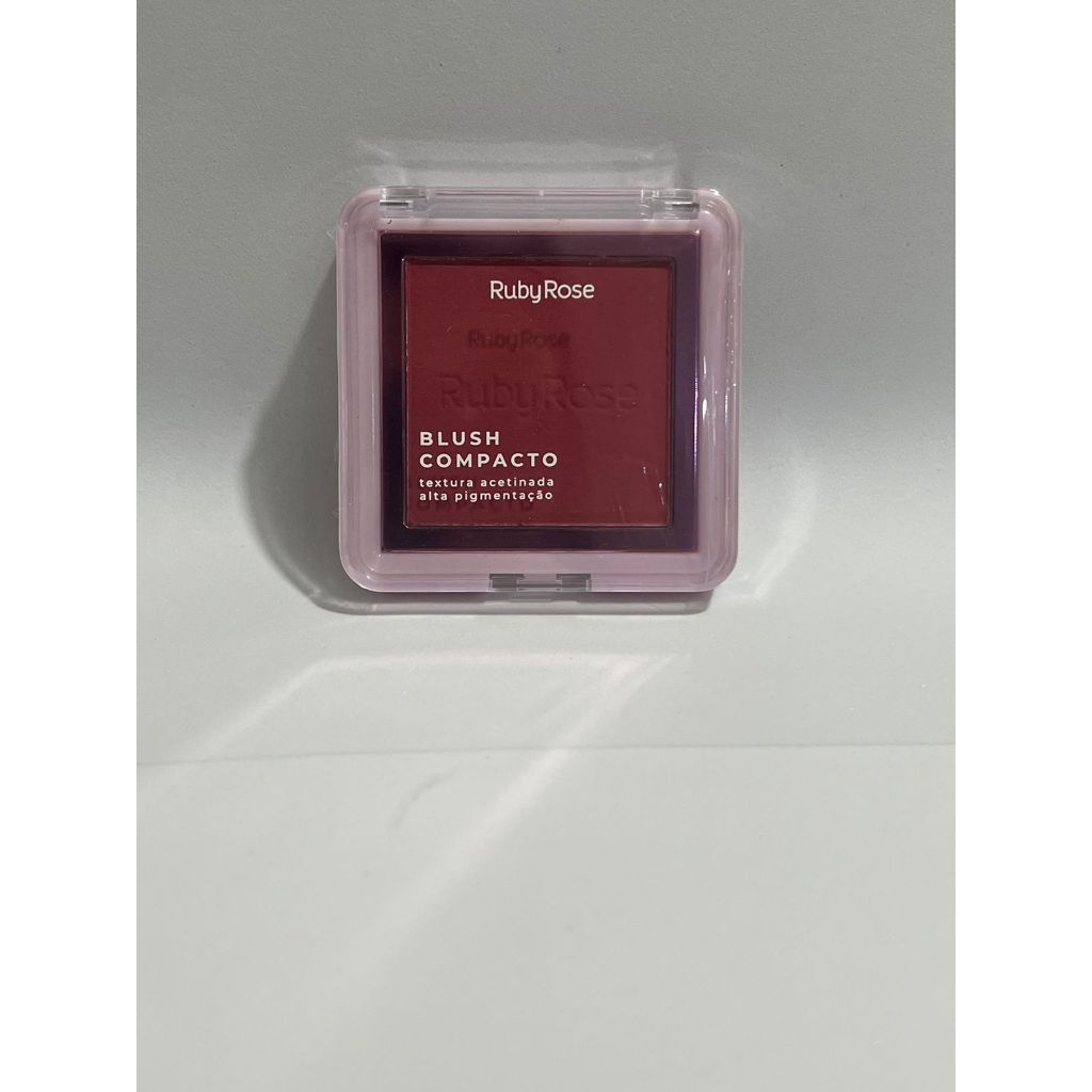 BLUSH COMPACTO RUBY ROSE | Shopee Brasil