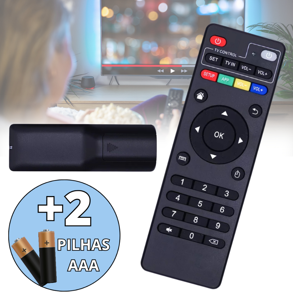 Controle Box Inova MXQ TX2 TX3 | Shopee Brasil