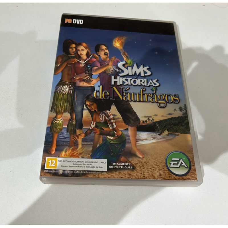 JOGO THE SIMS HISTORIA DOS NAUFRAGOS | Shopee Brasil