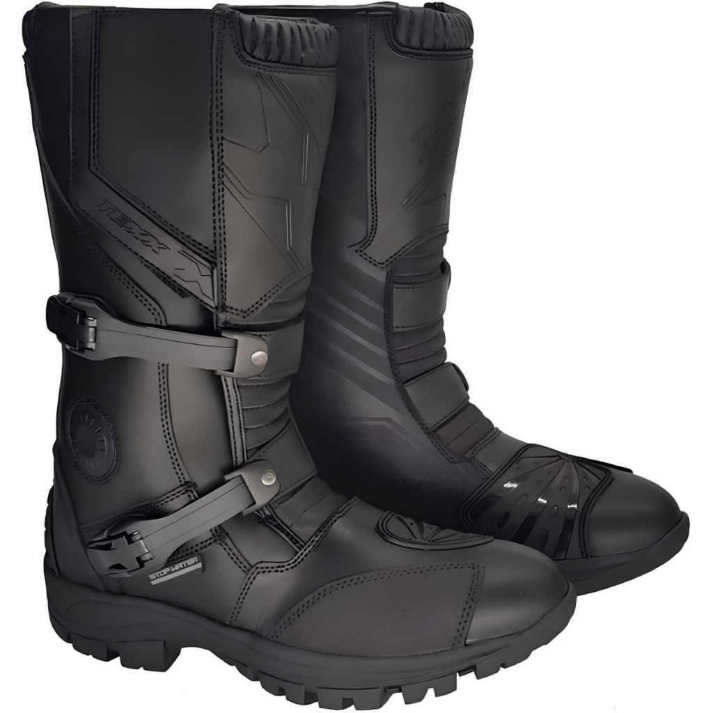 Bota Texxx Adventure V2 Preta Impermeal Com Protecao Antialergico e ...