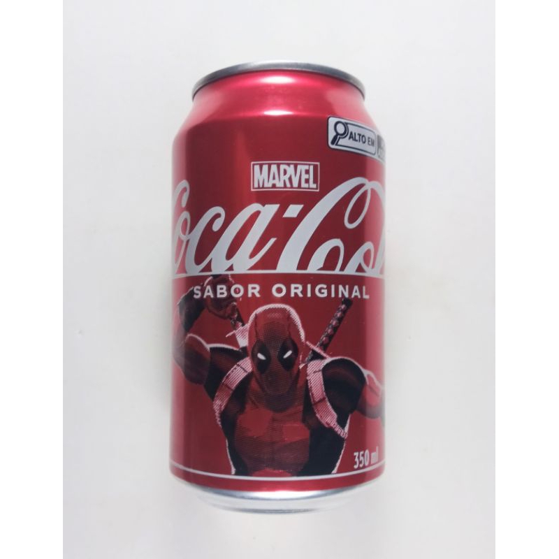 Lata Coca-Cola Marvel 2024 Deadpool 350ml (lacrada) | Shopee Brasil