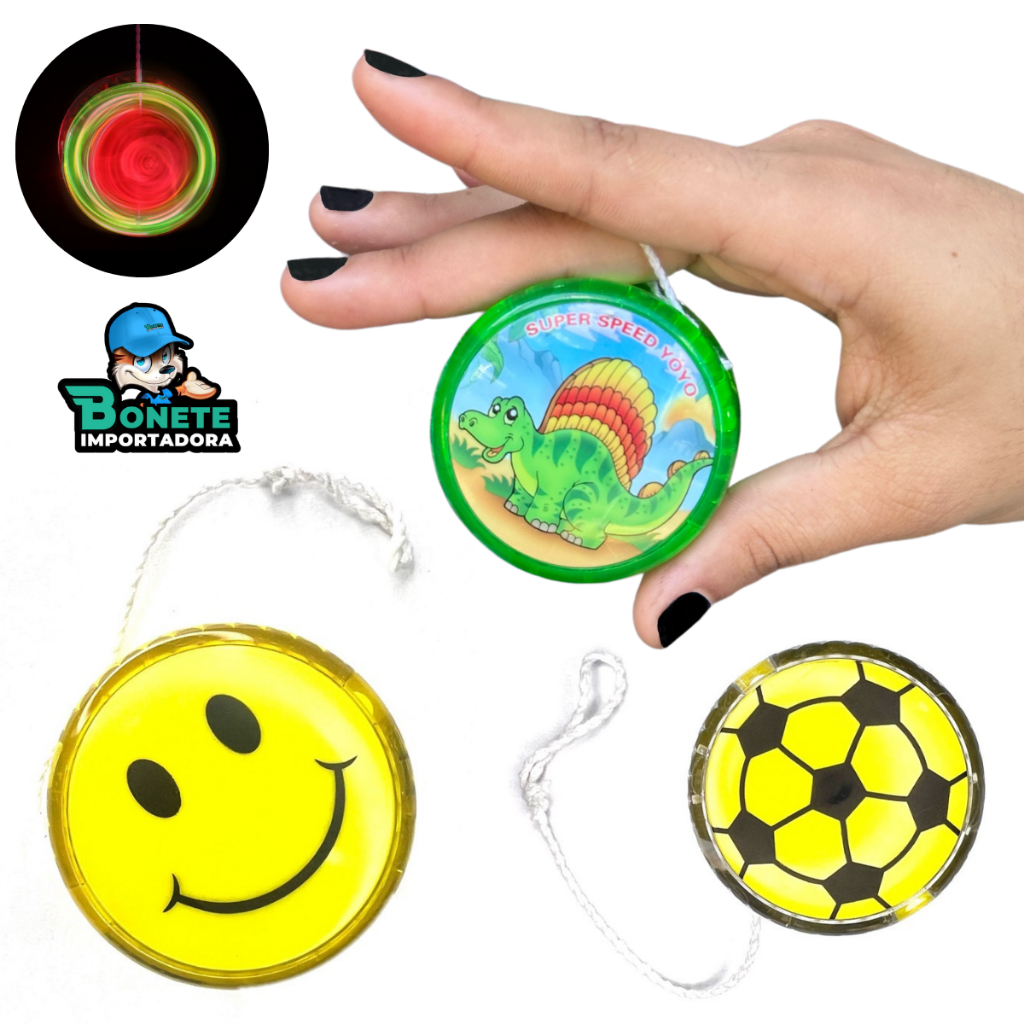 Yoyo Profissional com led brinquedo divertido (ioio,yo-yo) | Shopee Brasil