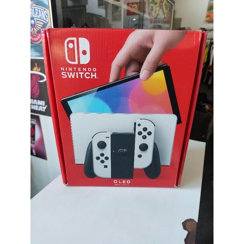 Nintendo Switch Oled Desbloqueado + cartão 512gb | Shopee Brasil