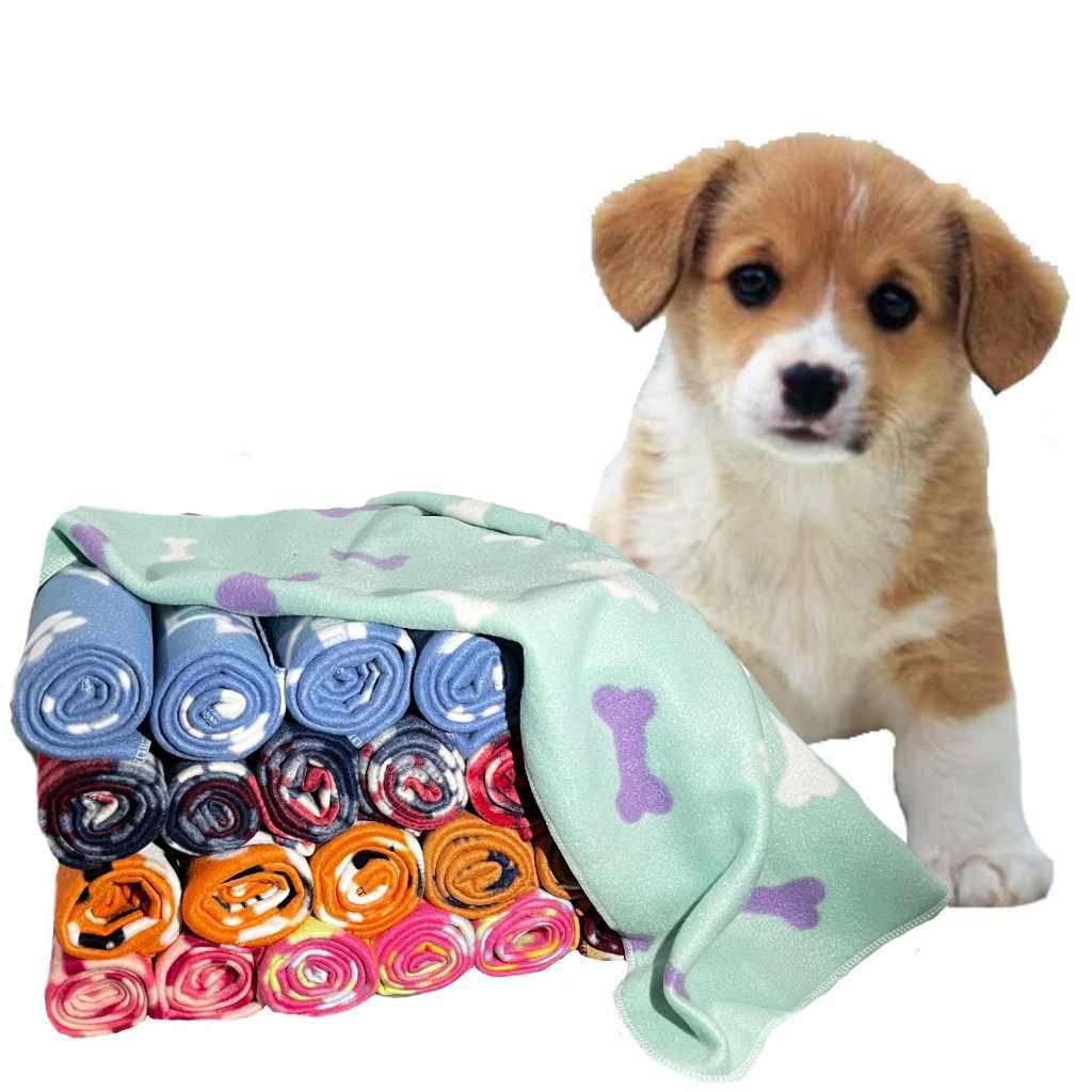 kit 3 Manta Soft Flannel Pet para gato cachorro com cores sortidas 90cm ...