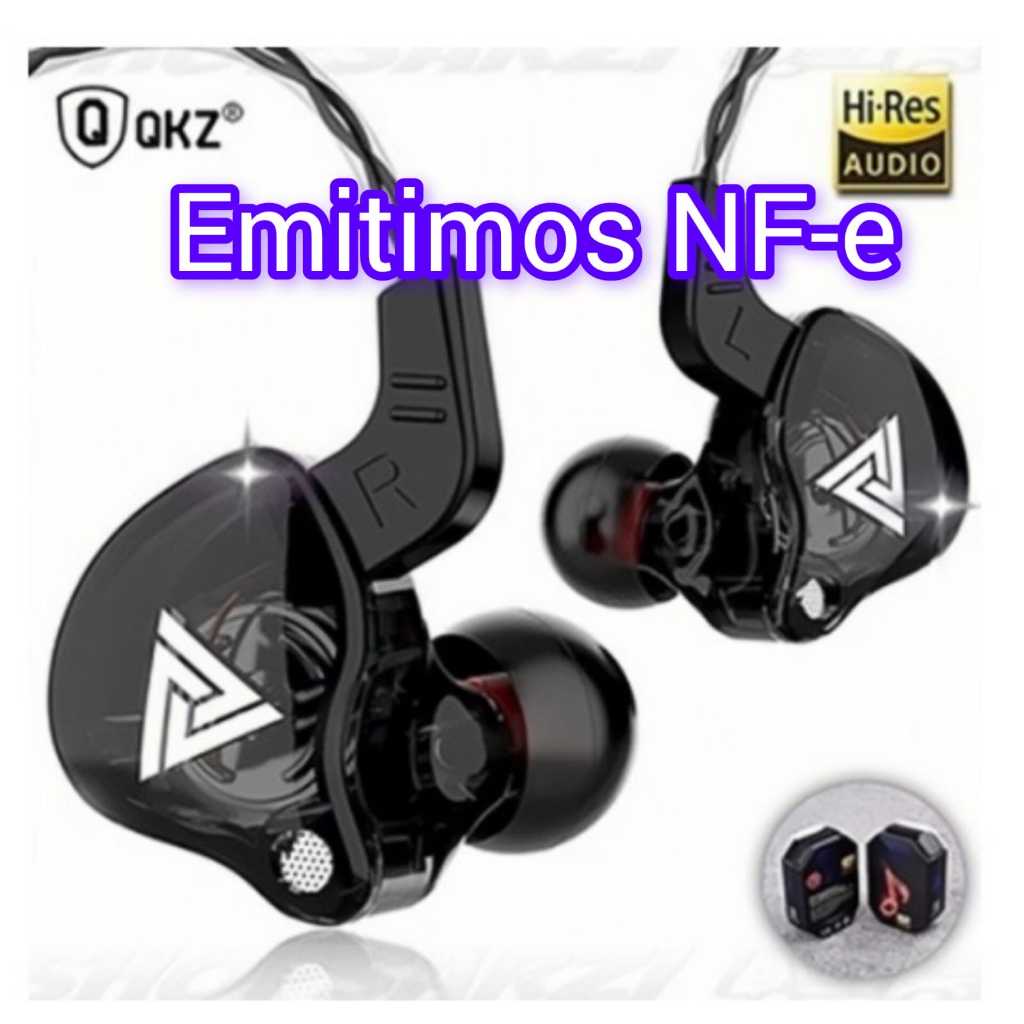 Fone de Ouvido KZ EDX PRO In-Ear QKZ AK6 com Case e Acessórios Extras Original com Microfone ...