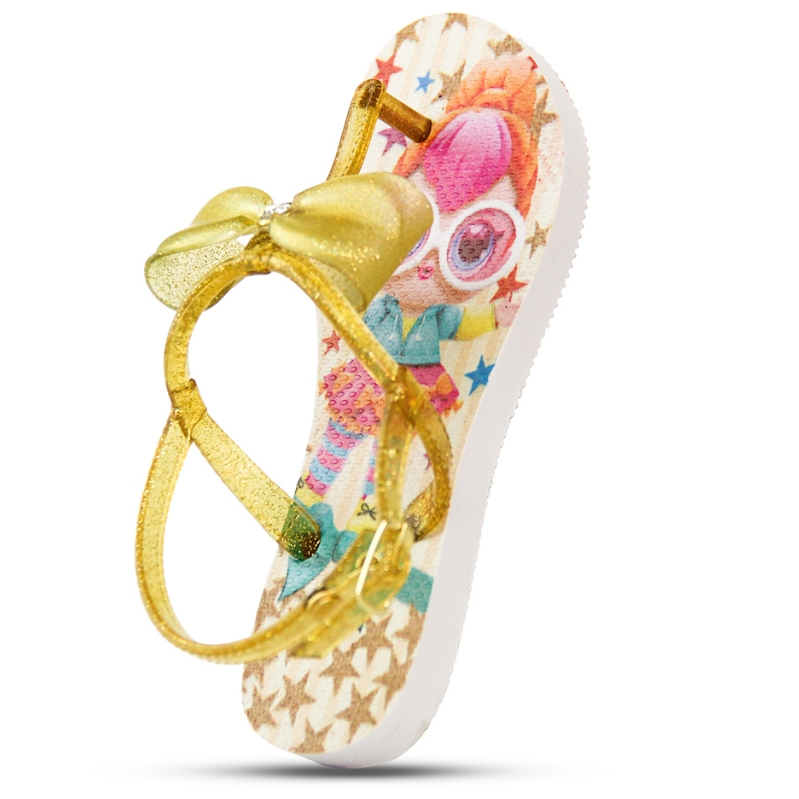 Chinelinho Infantil Menina Sandalia Fivela Chinelo Personagens Desenhos ...