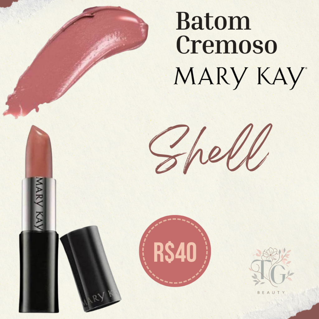 Batom Cremoso Mary Kay Shell | Shopee Brasil