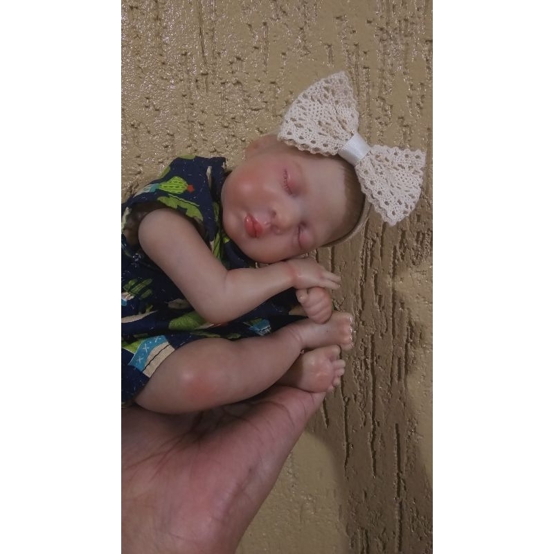 Boneca baby mini bebê reborn | Shopee Brasil