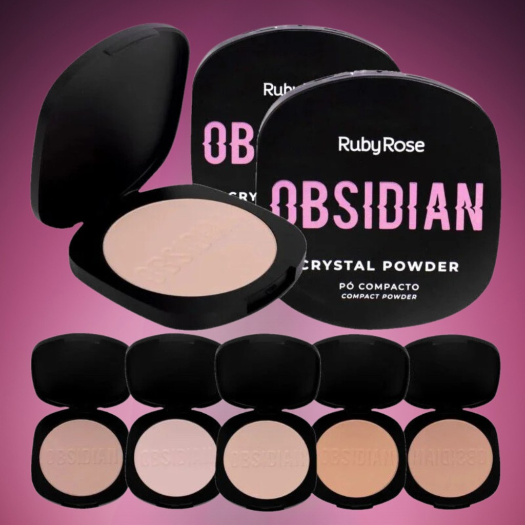 Pó Compacto Obsidian - Ruby Rose | Shopee Brasil