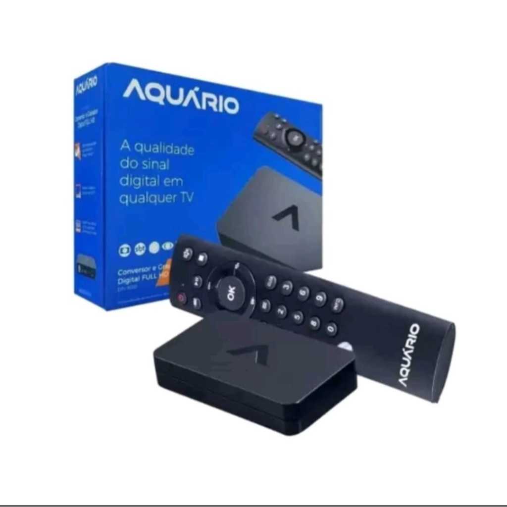 Conversor e Gravador Digital Full HD Para TV Aquario DTV-9000 | Shopee Brasil