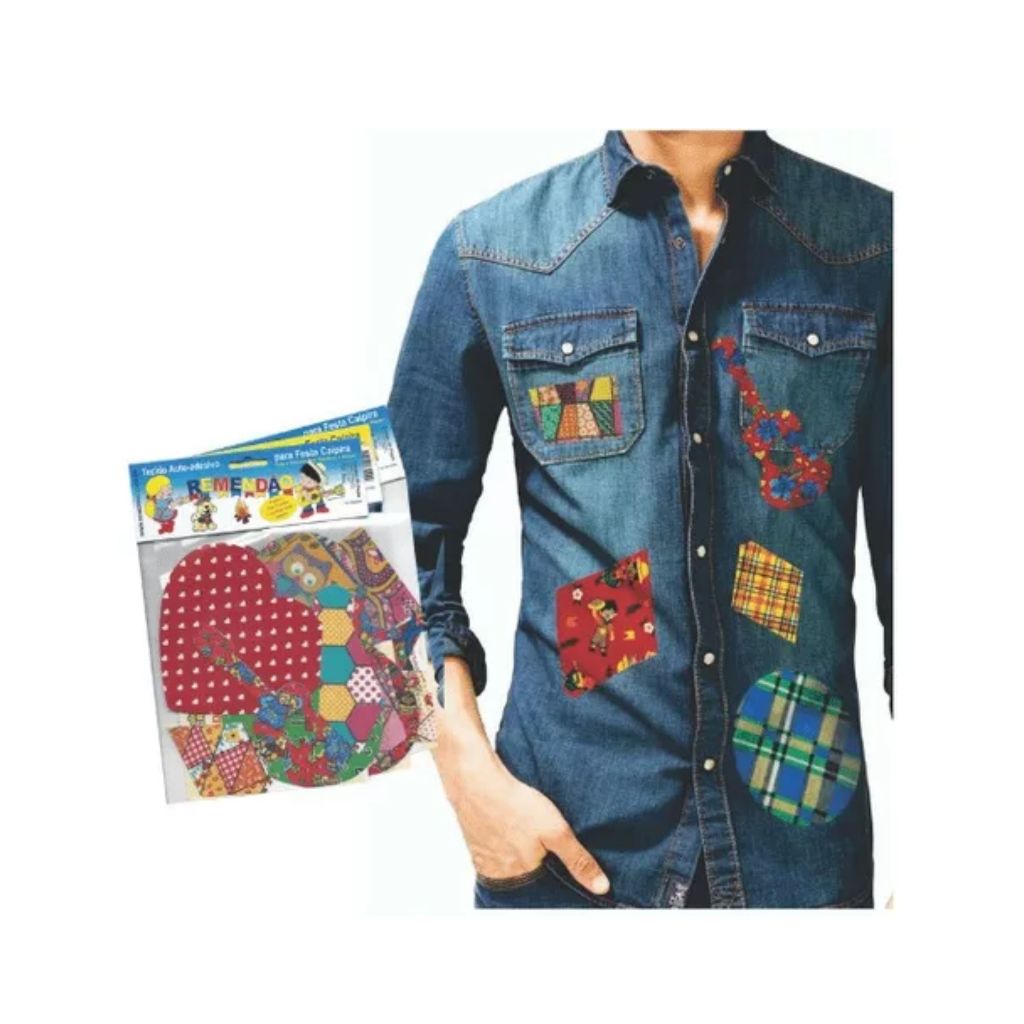 Retalho Adesivo Junino Festa Junina São João | Shopee Brasil