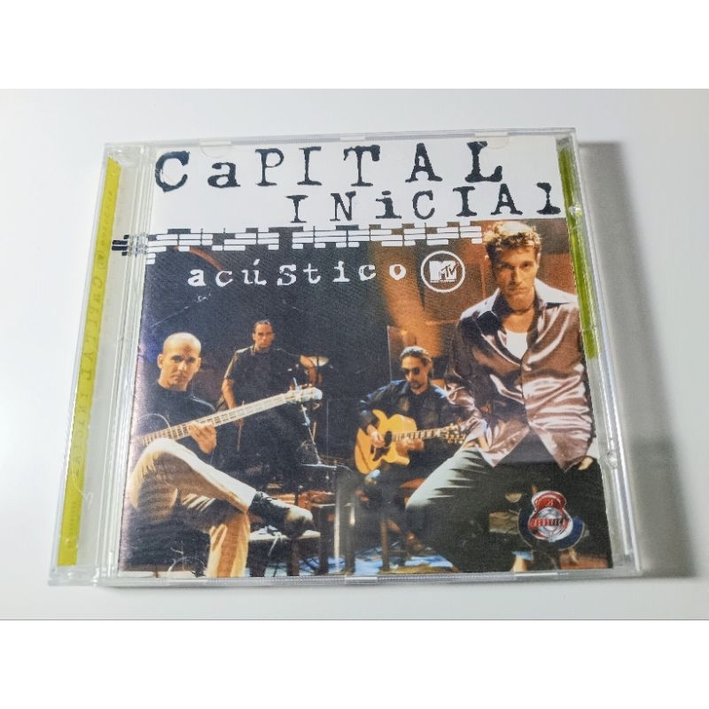 CD Capital Inicial - Acústico MTV, Em Ótimo Estado | Shopee Brasil